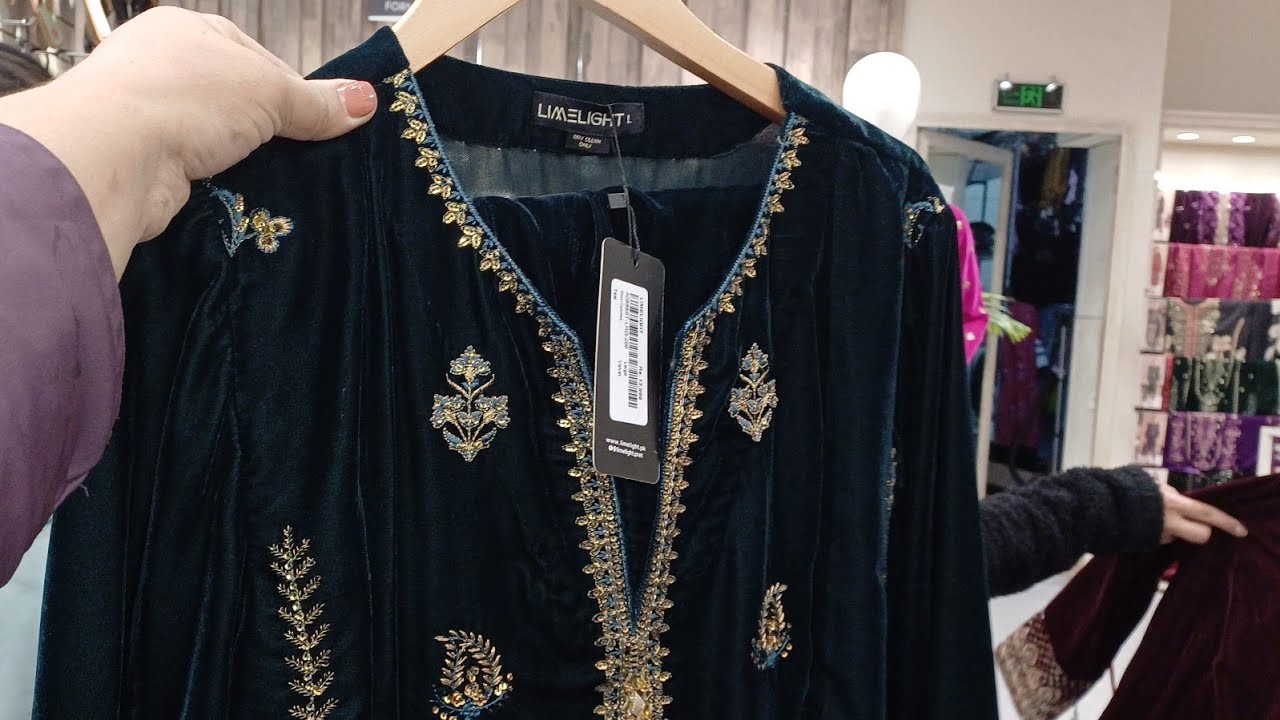 Limelight Latest Velvet Collection 2024 ️🔥|| Limelight Sale Today - YouTube