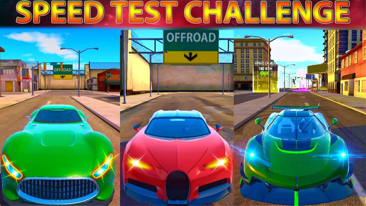 Ultimate Car Driving Simulator - Super Cars Speed Test Challenge - YouTube