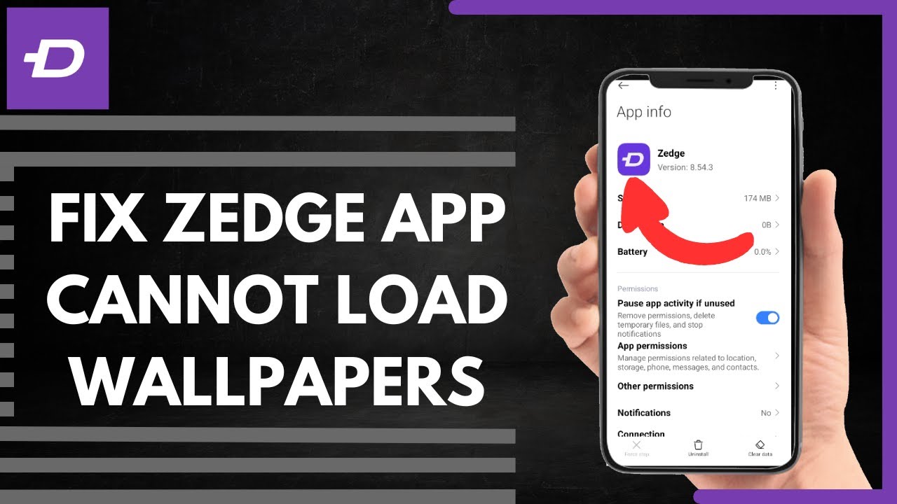 How To Fix Zedge App Cannot Load Wallpaper - YouTube