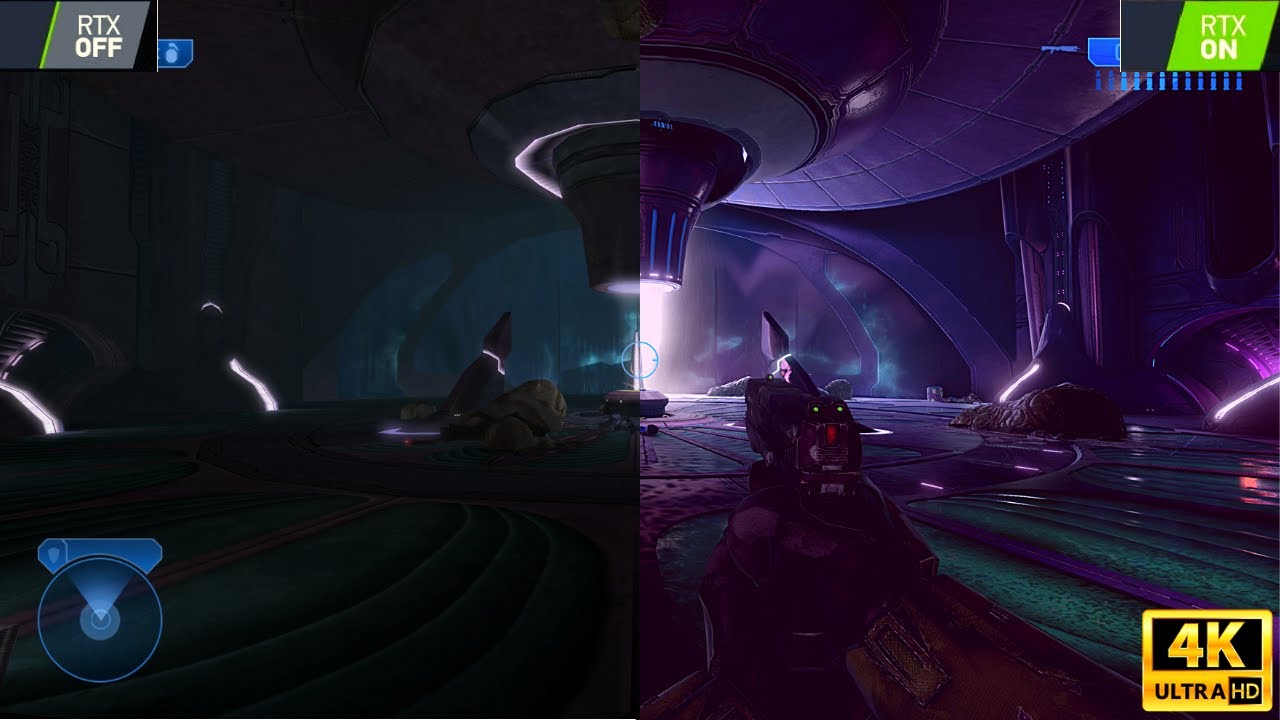 Halo 2 Graphics: Classic vs Anniversary Ray Traced ~ ReShade 4K - YouTube