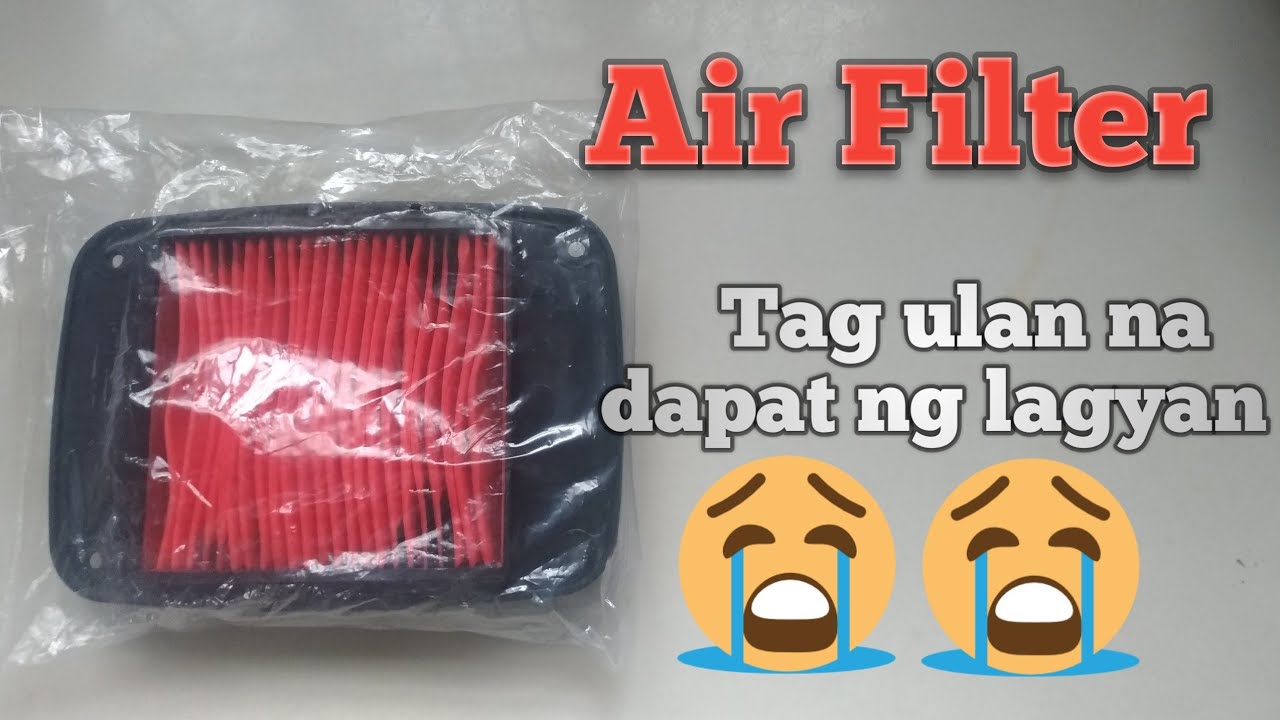 Honda XRM Air filter Replacement - YouTube