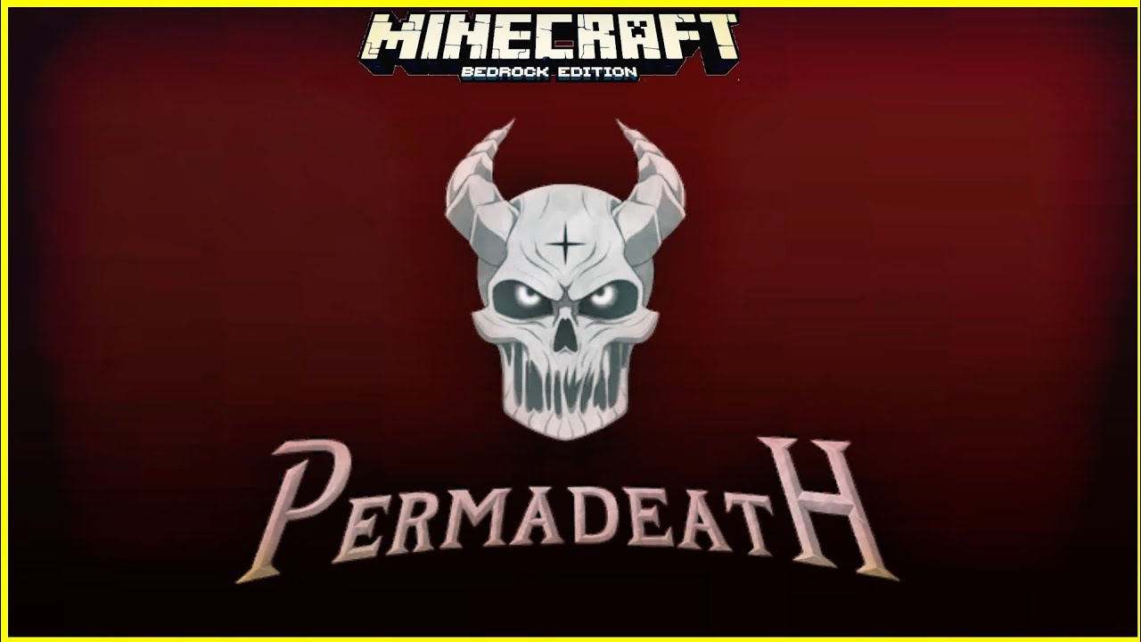 PermaDeath en MCPE, PermaDeath con suscriptores, Difícultad en primer ...