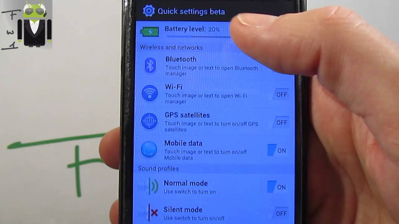 Sense 5 - Quick Settings - Installation (All brands All models) - YouTube