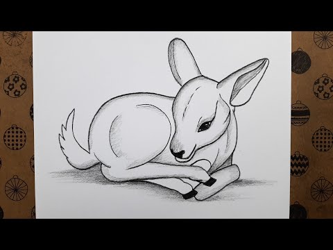 Kolay Ceylan Resmi Çizimi, Adım Adım Hayvan Resmi Nasıl Çizilir