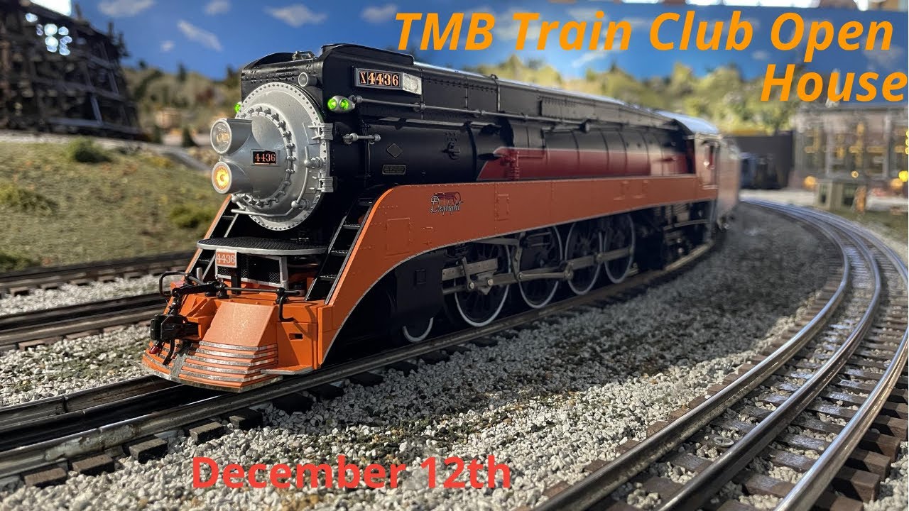 TMB O Gauge Train Club Dec. 12th Open House - YouTube