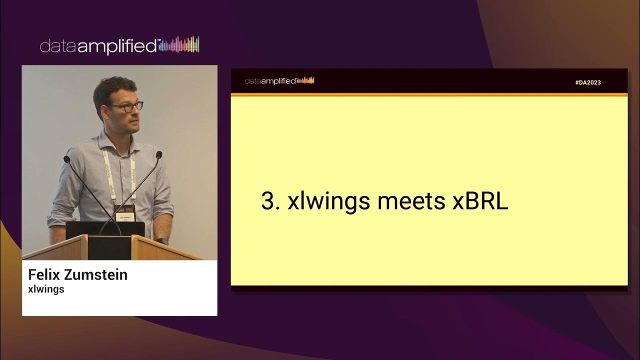 Automate xBRL Reporting with Python and Excel - YouTube