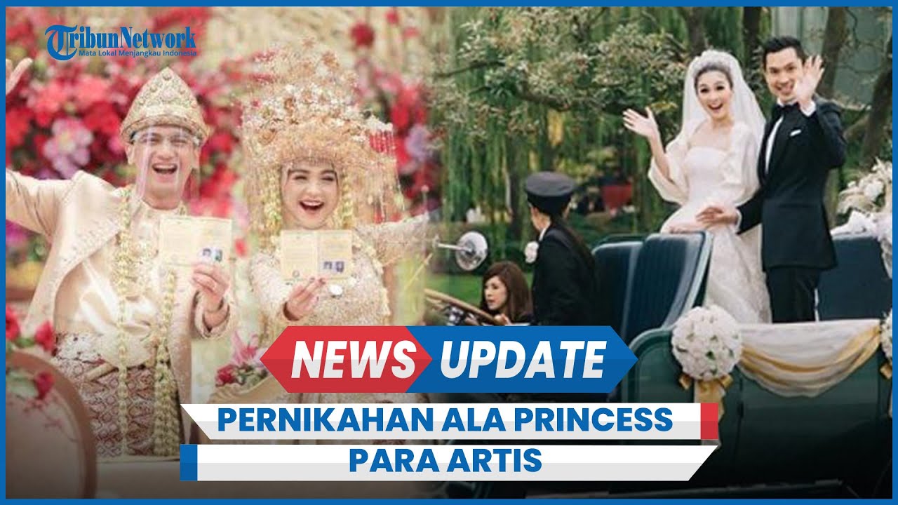3 Pernikahan Artis Mewah Ala Princess Berujung Pahit, Ada Sandra Dewi ...