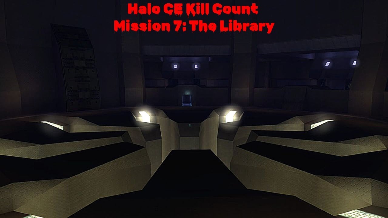 Halo CE Kill Count-Mission 7: The Library - YouTube