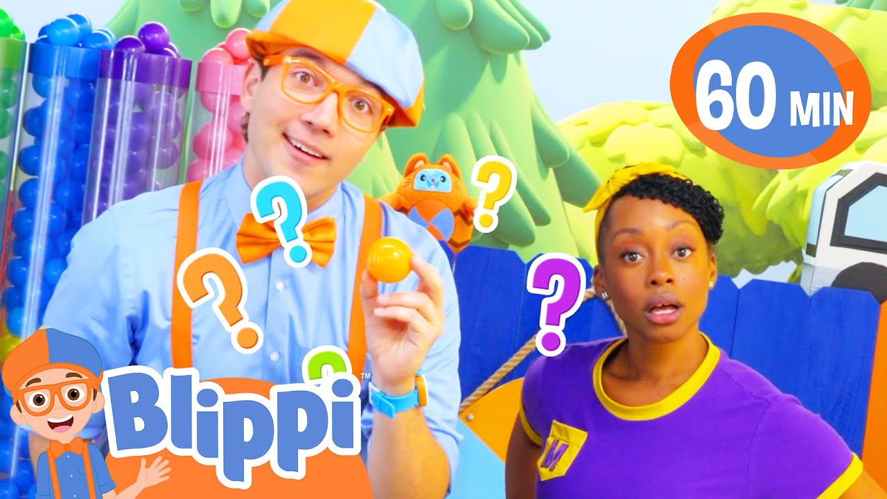 Learnin Colors in the Ball Pit! | Fun with Blippi! | Blippi Educational ...