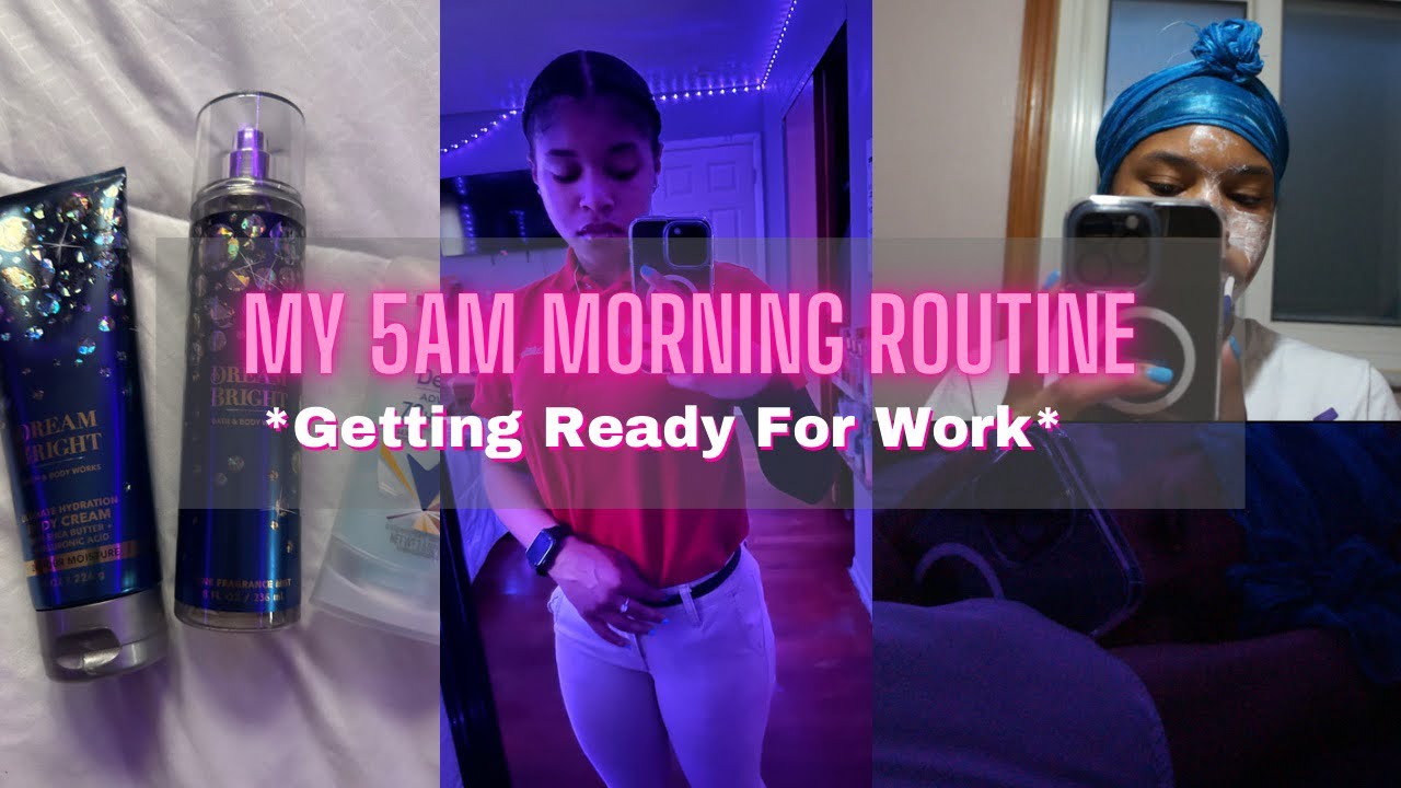 My 5am Morning Routine ☀️🌅 - YouTube