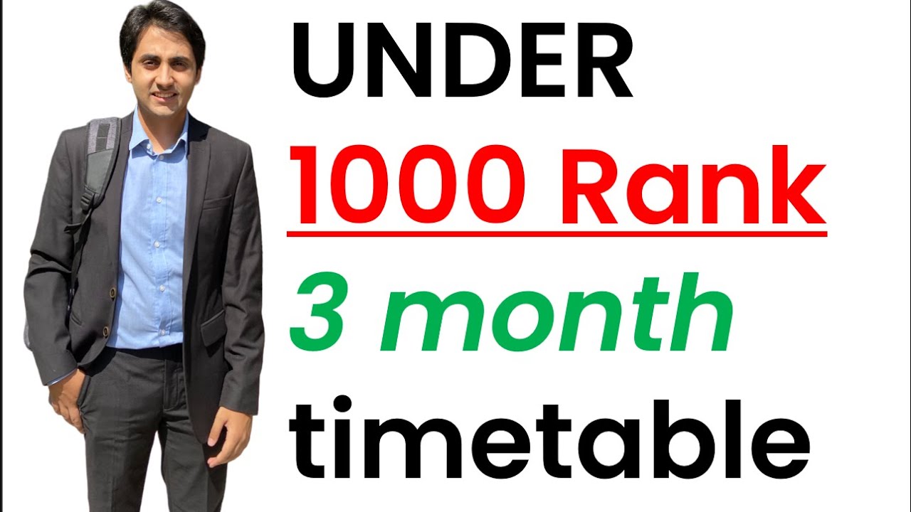 The perfect JEE timetable does not exis.. (Drop year edition) - YouTube