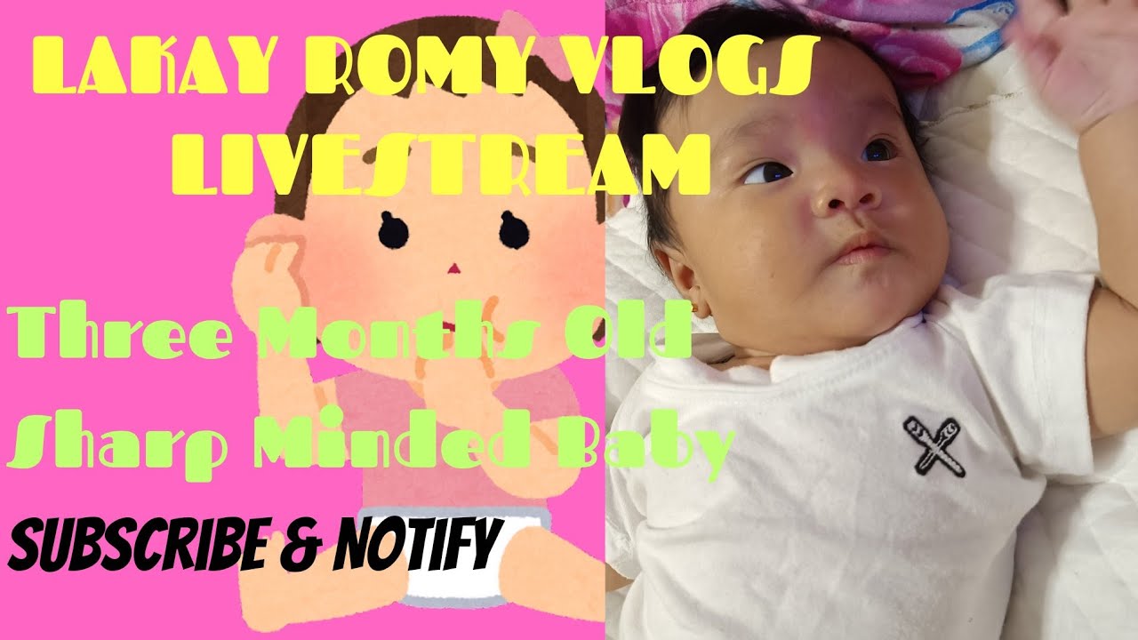 Three months old baby tin tin - YouTube