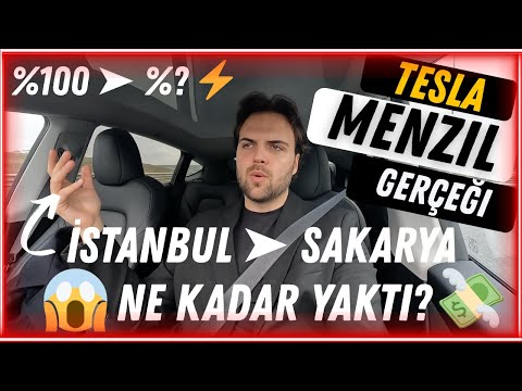 Tesla Model Y SR ile İstanbul-Sakarya Uzun Yol Testi! ⚡️ Ne Kadar Yaktı? (AYRINTILI)