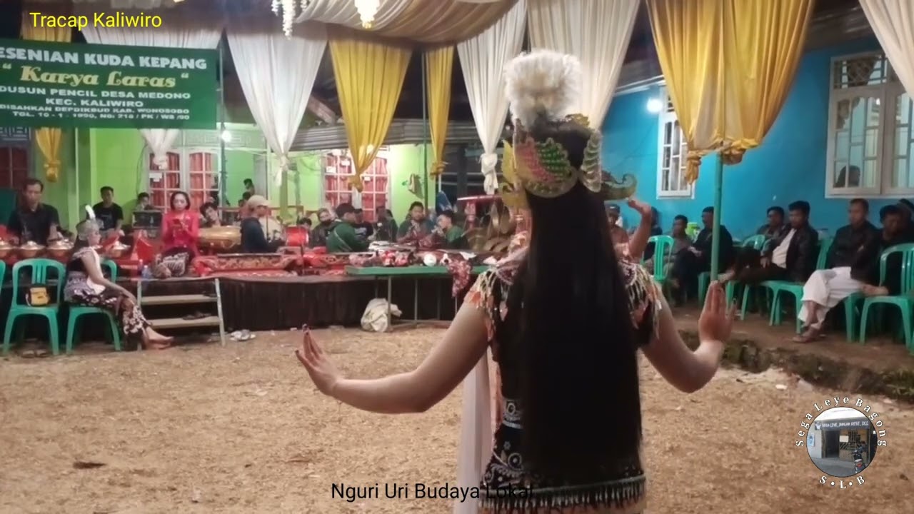 rangsang Tuban KARYA LARAS PENCIL Pentas bersama artis lengger CAHYA ...