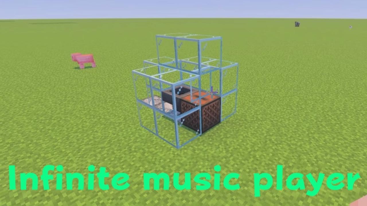 How to build a infinte music disk player in Minecraft - YouTube