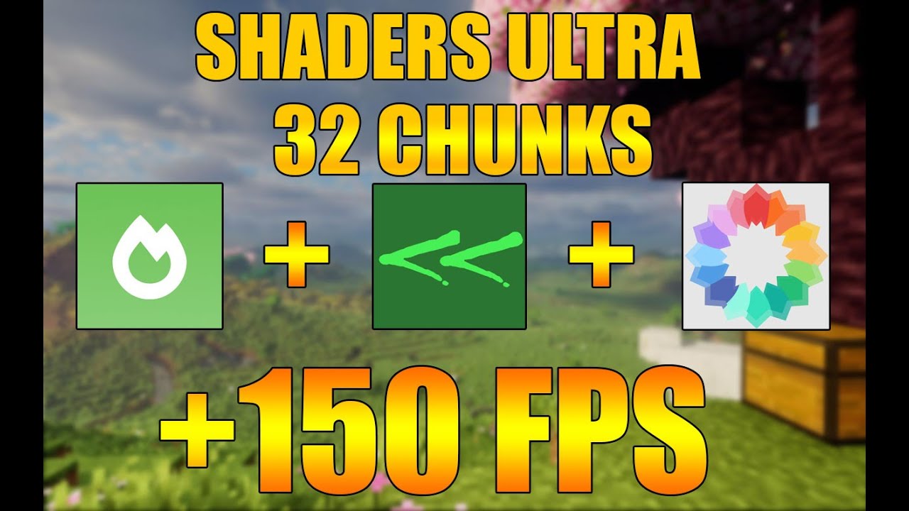 SHADERS ULTRA A MAS DE 150 FPS | FPS BOOST | NVIDIUM,SODIUM,IRIS ...