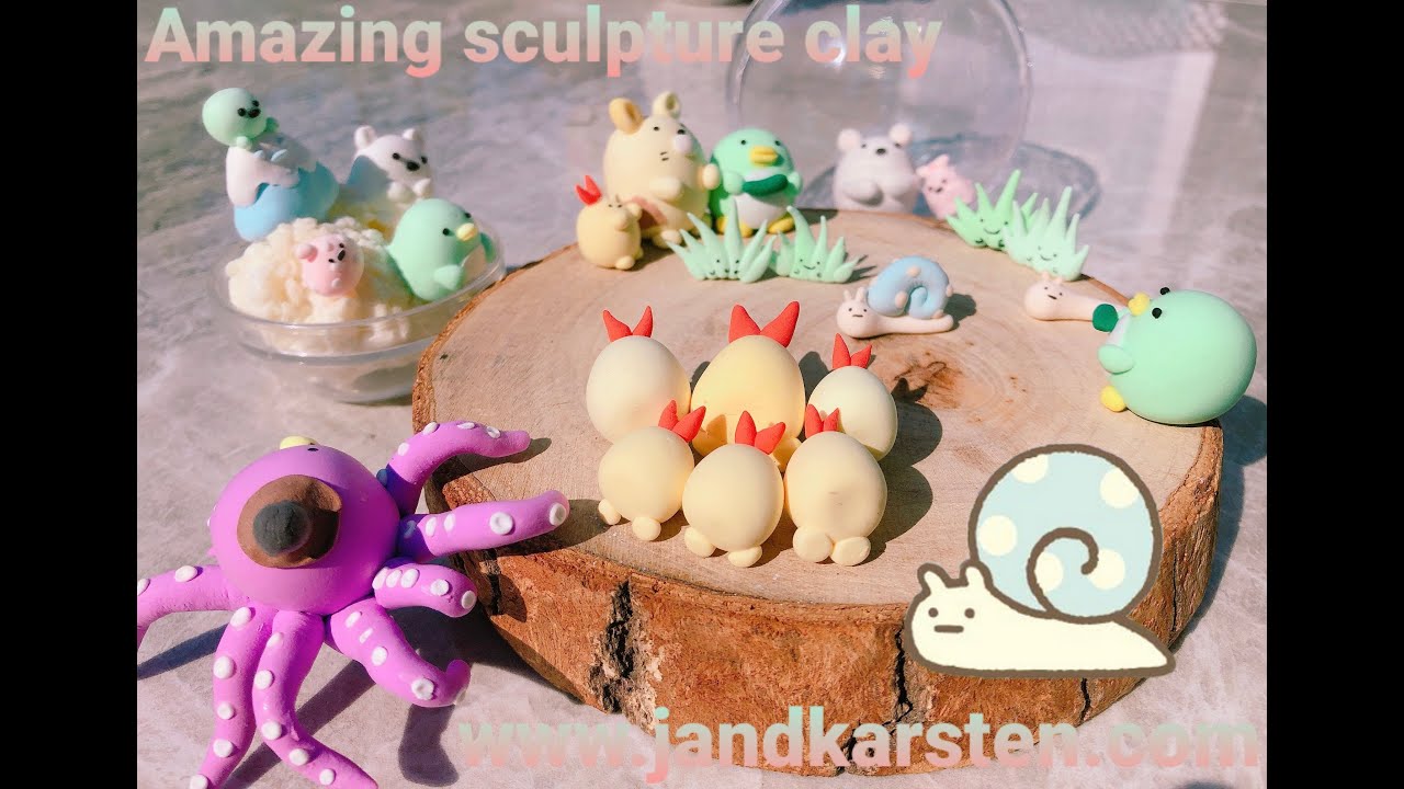 Sumikko Gurashi - Nisetsumuri !! Clay Art - YouTube
