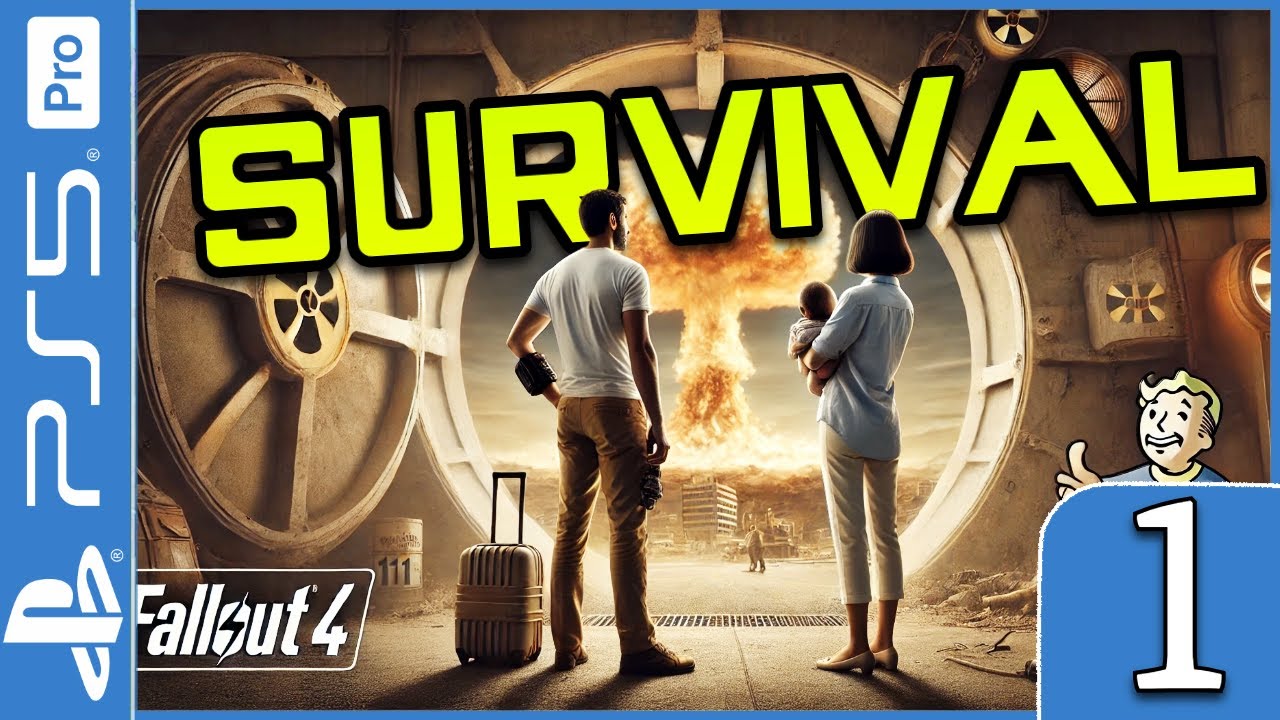 Fallout 4 (PS5 Pro) - Survival Mode PART 1 (4K 60FPS) - YouTube
