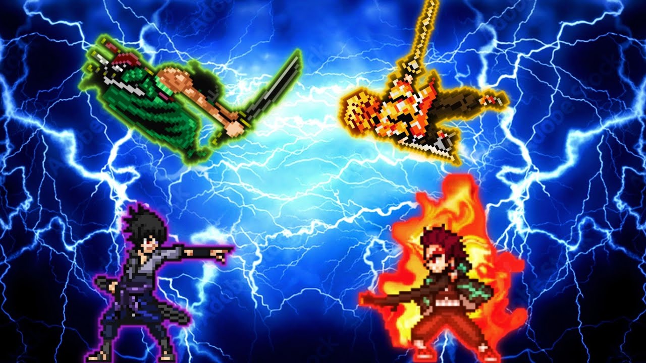 Sasuke Indra V2 & Ultimate Zoro VS Zenitsu Last Arc & Tanjiro HK in ...