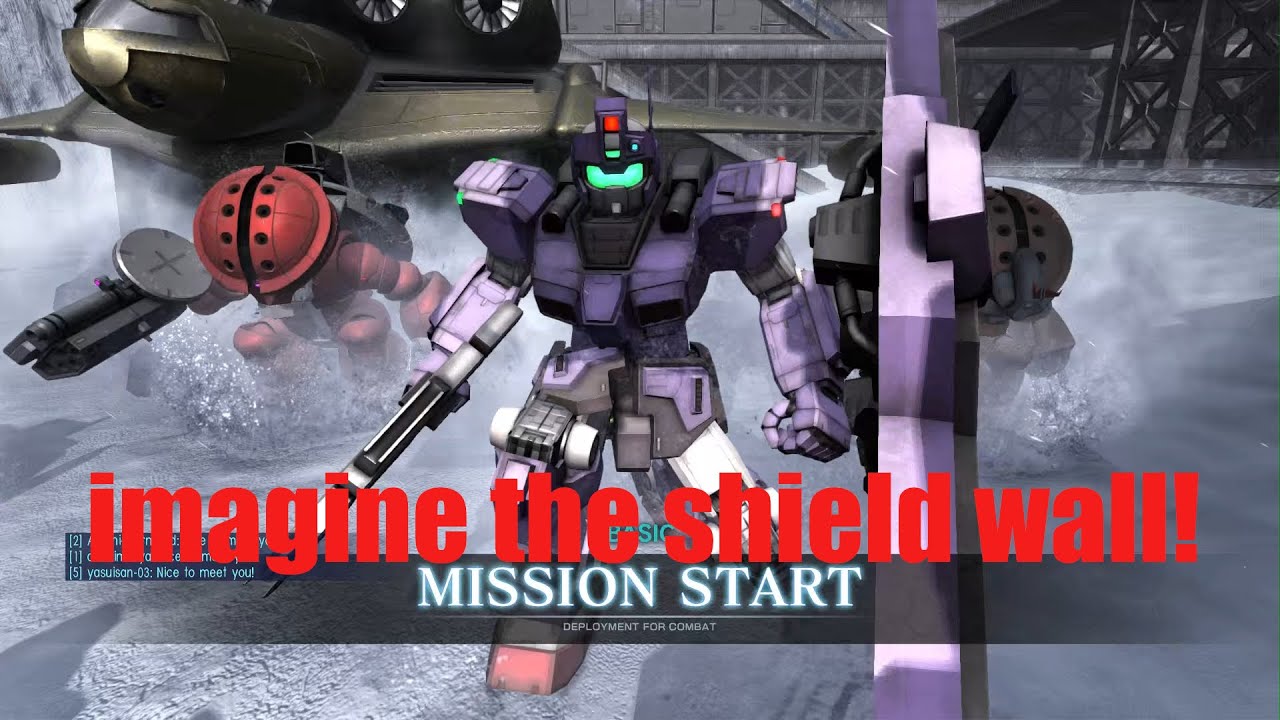 GM guard custom - mobile suit Gundam battle operation 2 - YouTube