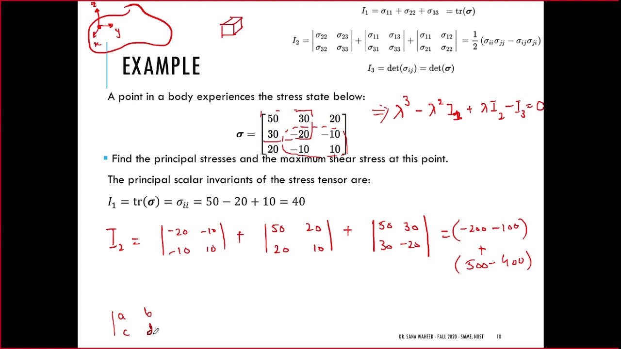 Continuum Mechanics - Lec 6 continued II - Principal Stresses - YouTube