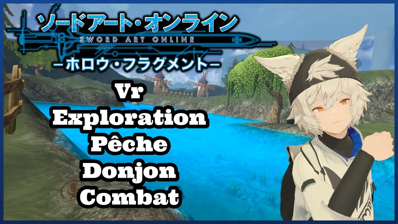 Sword Art Online en VR - Vrchat exploration d'une map SAO ! - YouTube