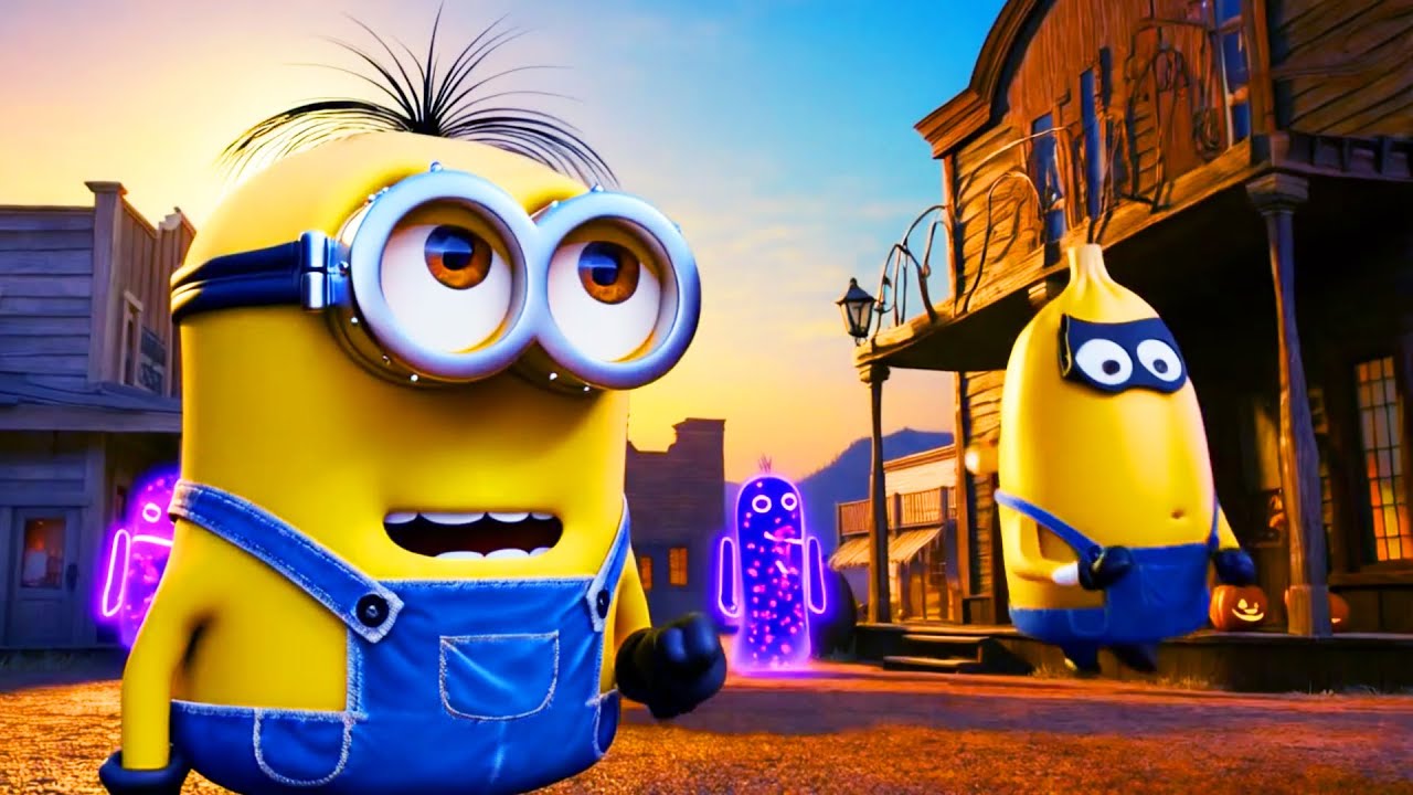 Halloween Minions Pumpkin Spooky Animation - YouTube