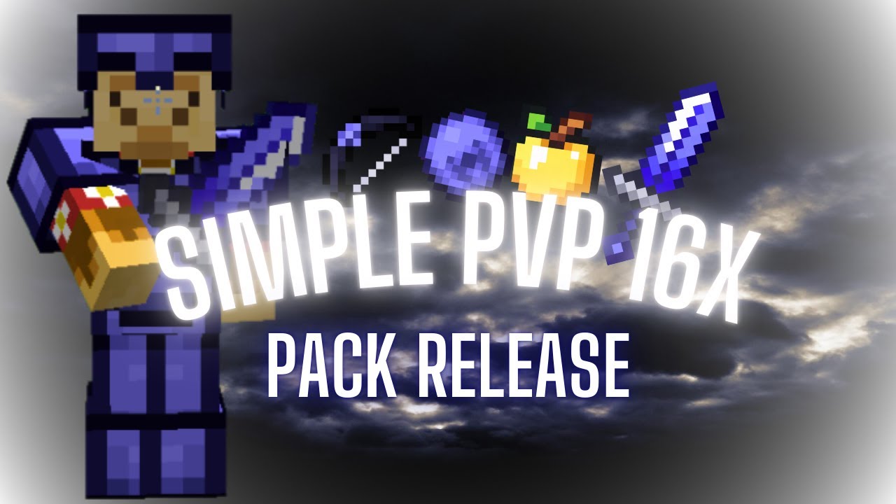 Simple 16x Dark Blue Texture Pack (FPS BOOST) - YouTube
