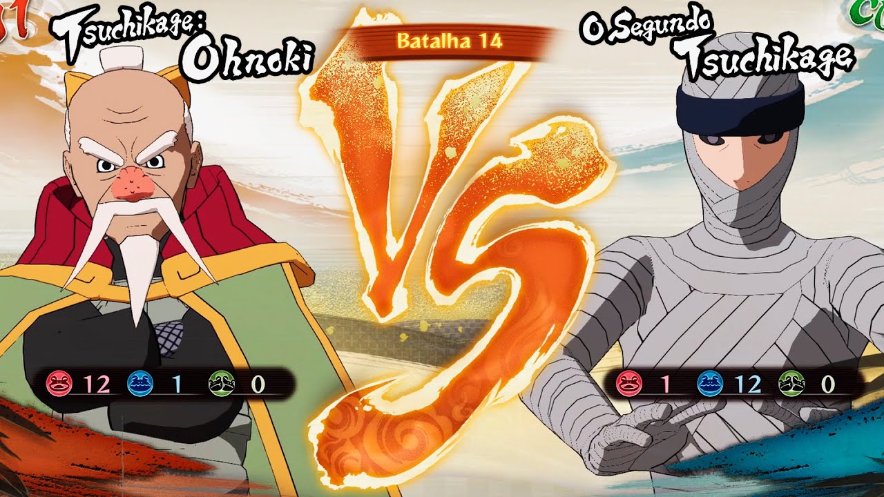 Ohnoki vs O Segundo Tsuchikage - Naruto Shippuden Ultimate Ninja Storm ...