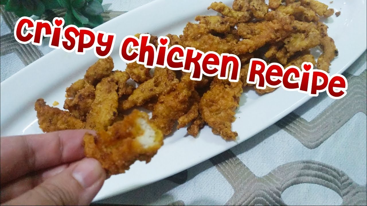 Crispy Chicken Strips Recipe / Chicken Finger /Chicken Kurkuree - YouTube