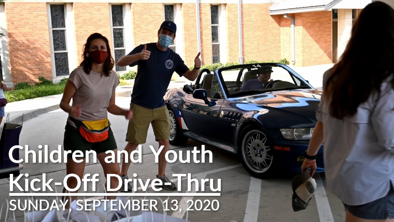Children & Youth Kick-Off Drive Thru - YouTube