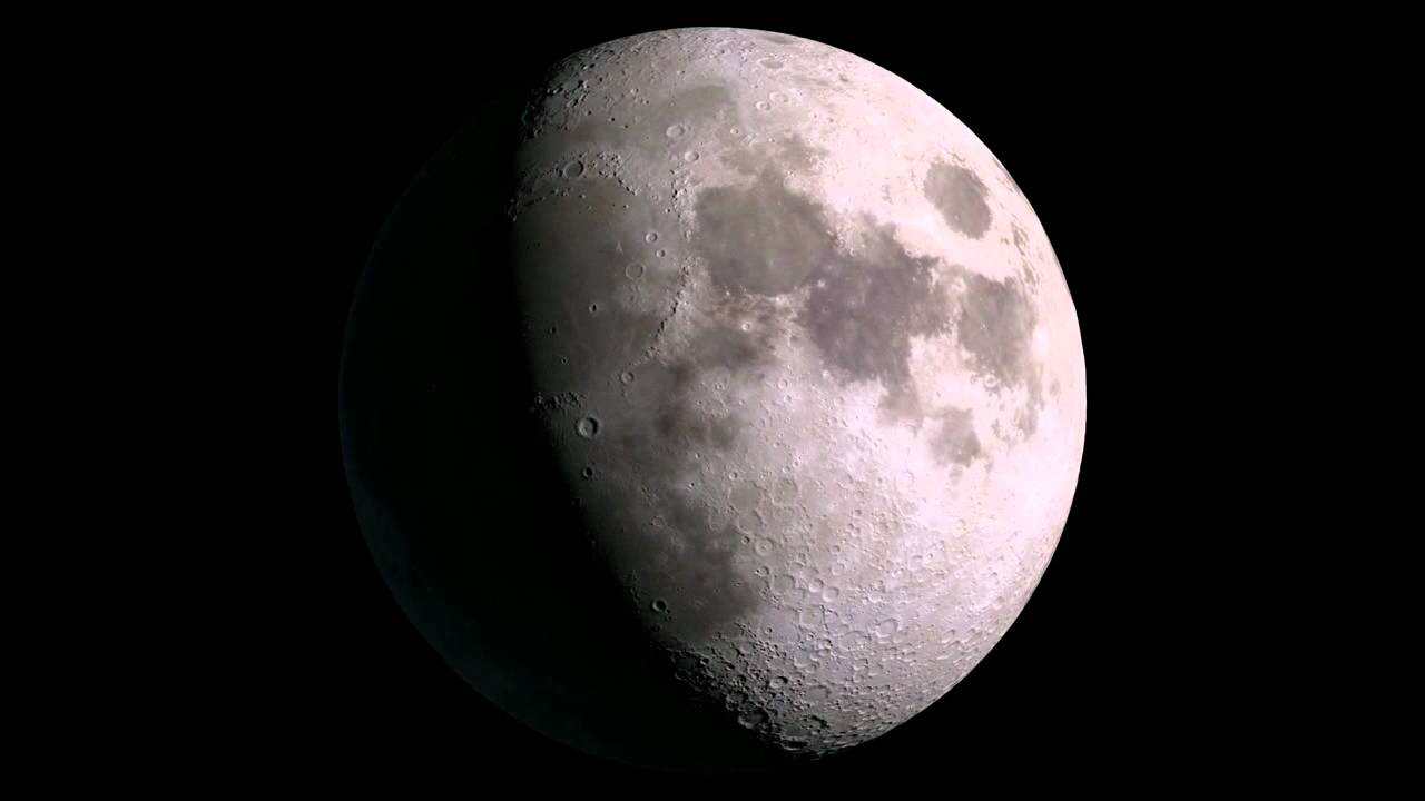 Movement and Phases of Moon Over the Year (12 sec in video ~ 1 month of ...