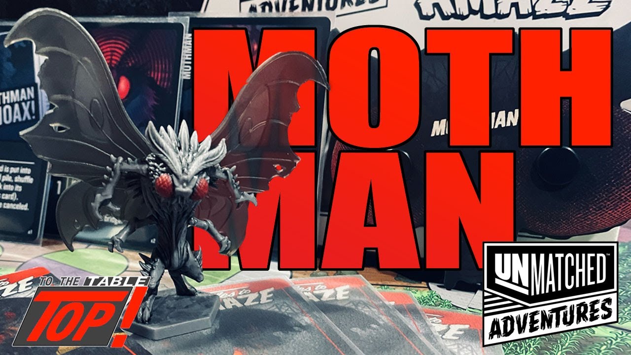 Mothman - Unmatched Adventures Villain Review - YouTube