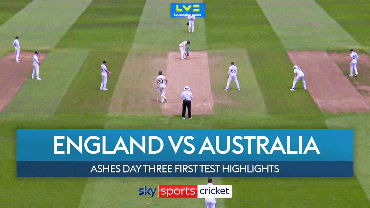 First Test in balance as Aus fire with ball before rain 🌪️ | Day three ...