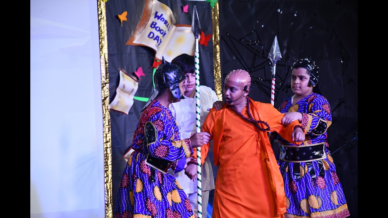 Andher Nagari Chaupat Raja Skit - World Book Day 2024 - YouTube