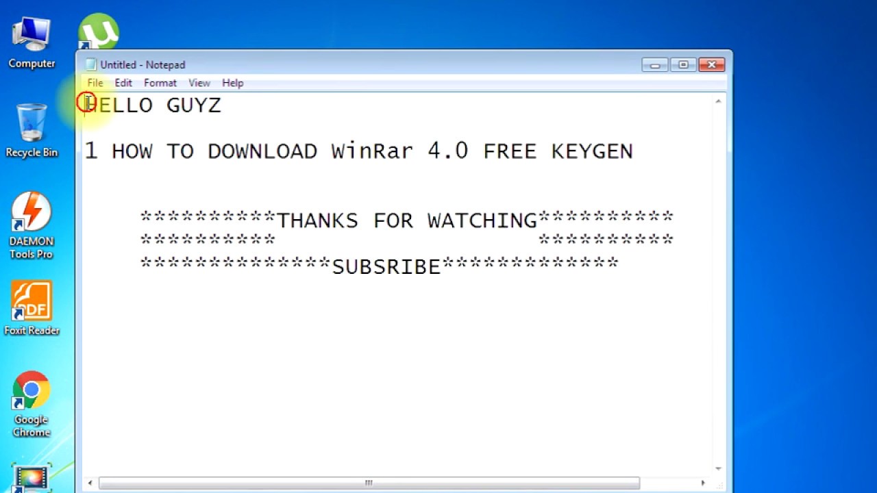 How to download WinRar 4.0 With keygen - YouTube