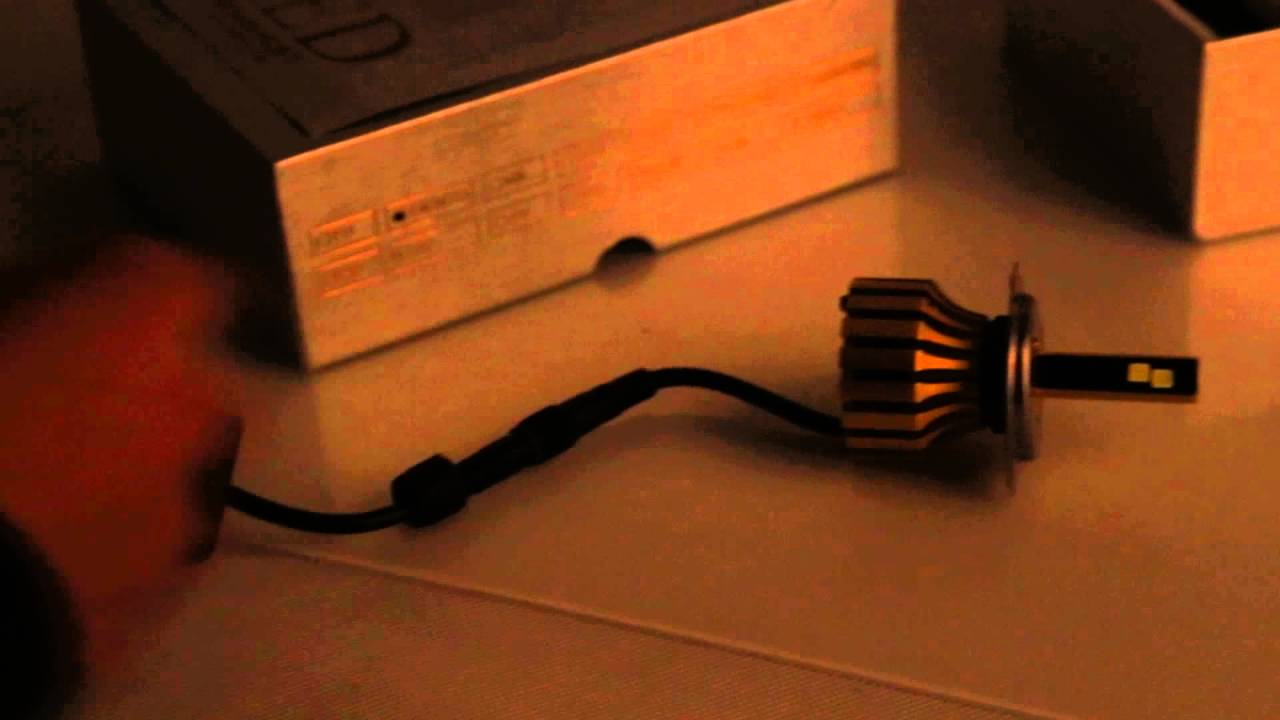 How to install the led headlight - YouTube