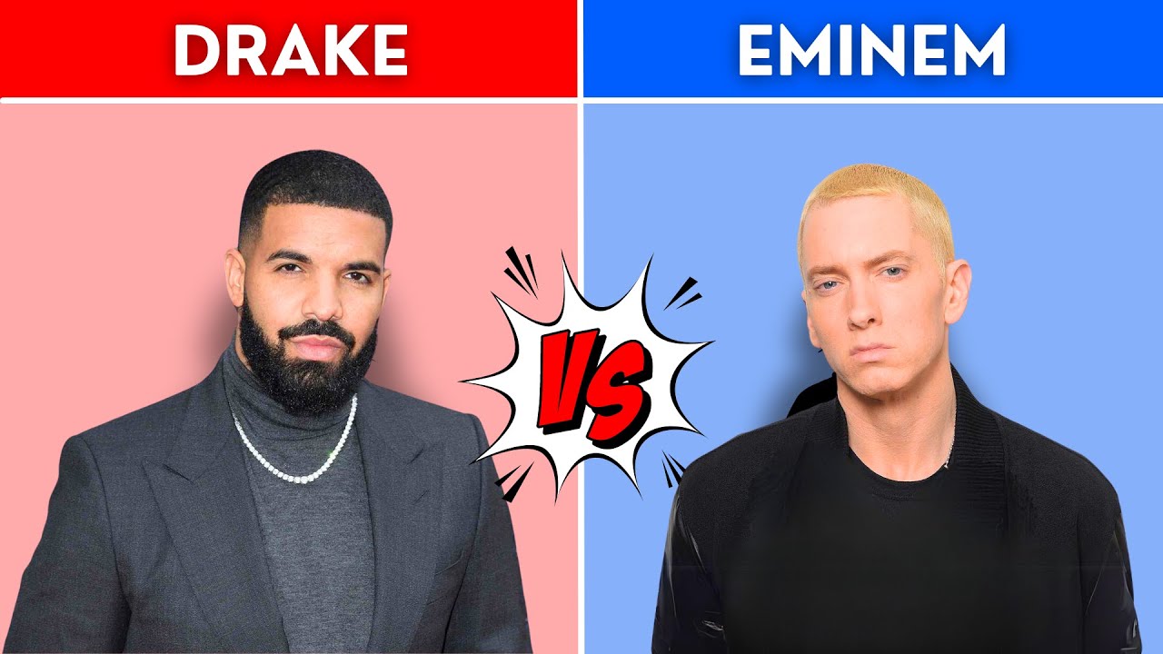 Drake vs Eminem🎤 Singer Comparison 2024 - YouTube