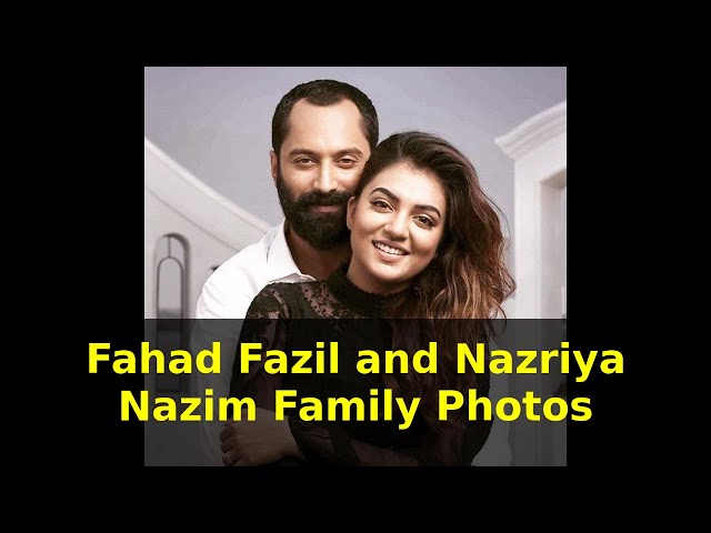 Fahad Fazil Family Photo