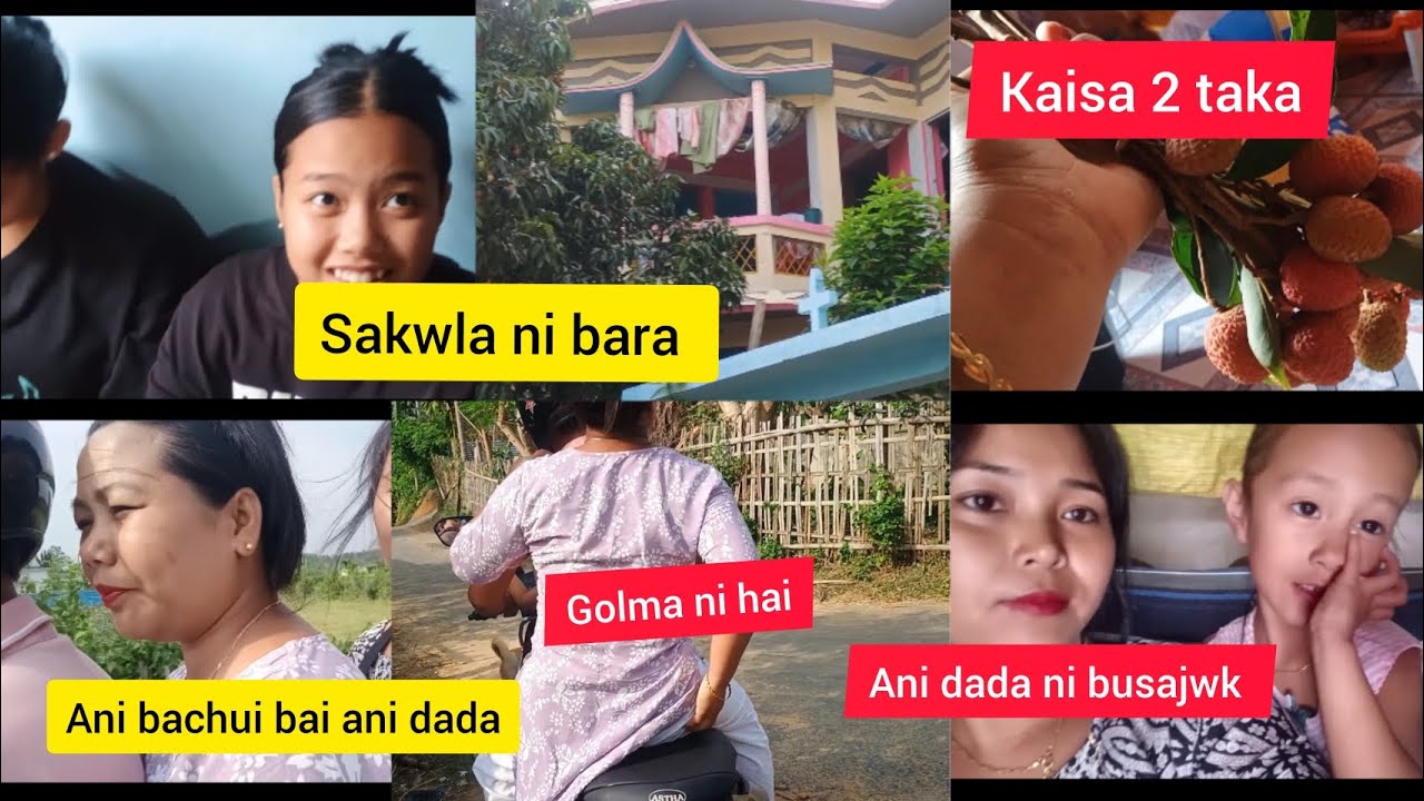 Chung sakwla ni bara wo 😍|| berai lai mani🌹🌺 ||sumi jamatia vlog - YouTube