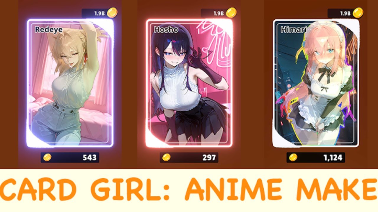 Card Girl : Anime Maker (Gameplay Android) - YouTube