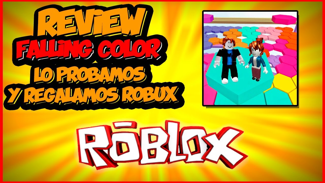 🟢 Hacemos REVIEW y regalamos ROBUX: Falling Color Block 🟢 - YouTube