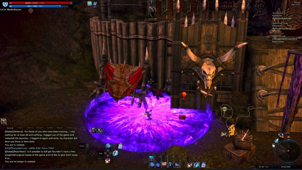 Tera Online - Reaper Class Intro - YouTube