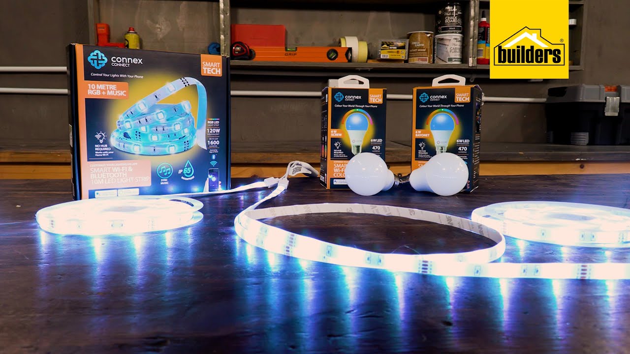 Connex Connect Smart Mood Lighting - YouTube