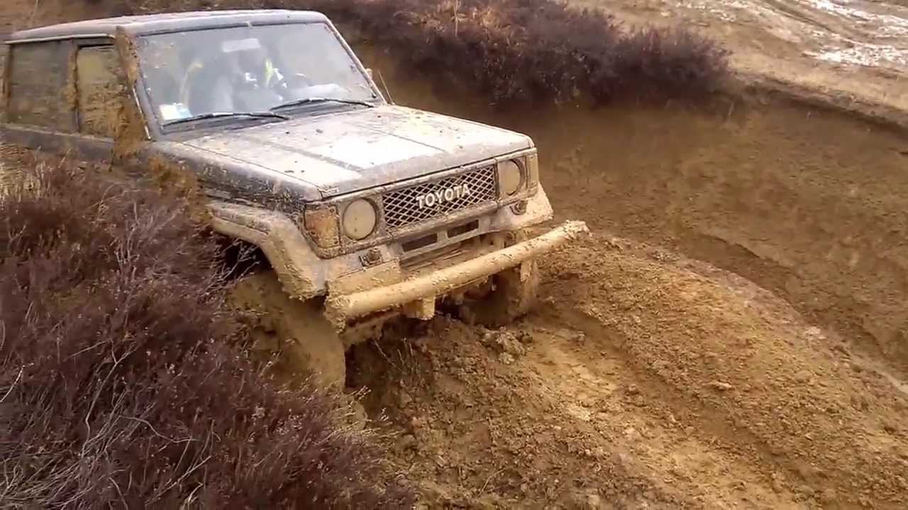 toyota landcruiser lj70 offroad 4 - YouTube
