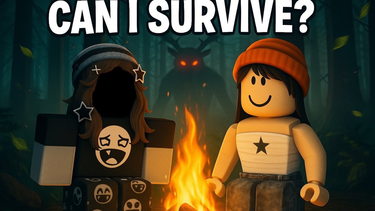 Can I survive 99 days in the forest on roblox - YouTube