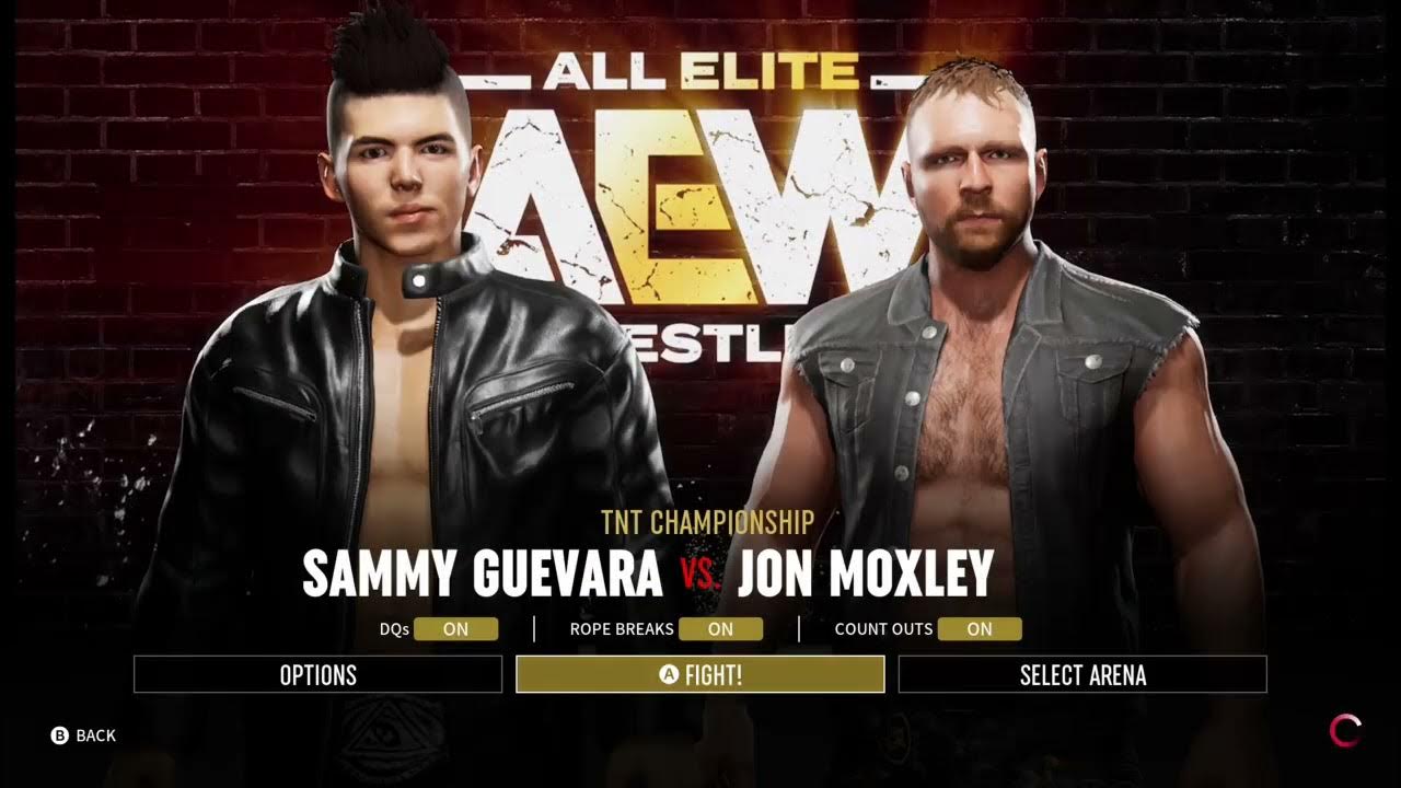 Sammy Guevara vs. Jon Moxley for the TNT championship. - YouTube