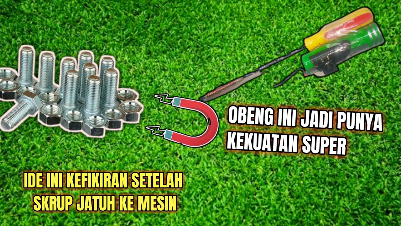 Cara Membuat Obeng Mempunyai Energi Magnet - YouTube