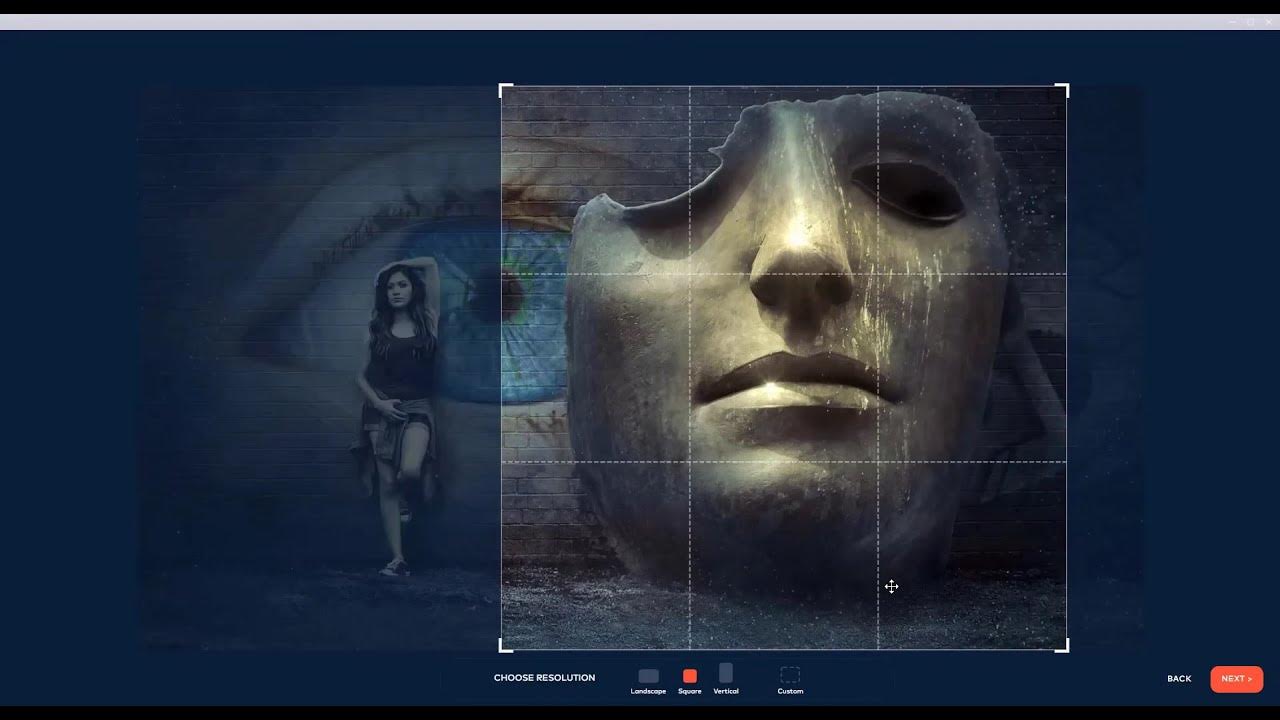 Face Animation Tutorial in PhotoVibrance & Zoom Effect made with ...