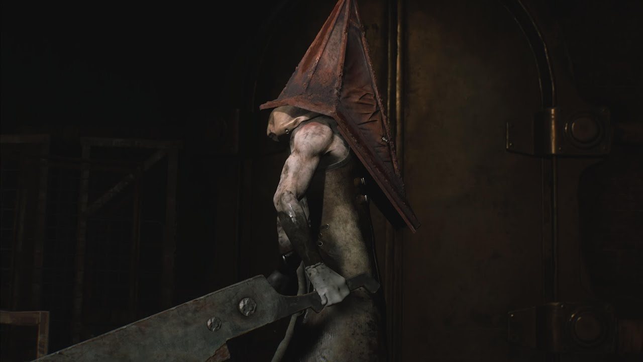 SILENT HILL 2 REMAKE | Boss Battle - Pyramid Head (PS5, NO HUD) - YouTube
